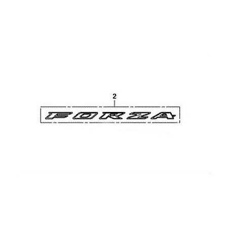 Emblem Mark Honda Forza 300 86831-K0B-T00ZA