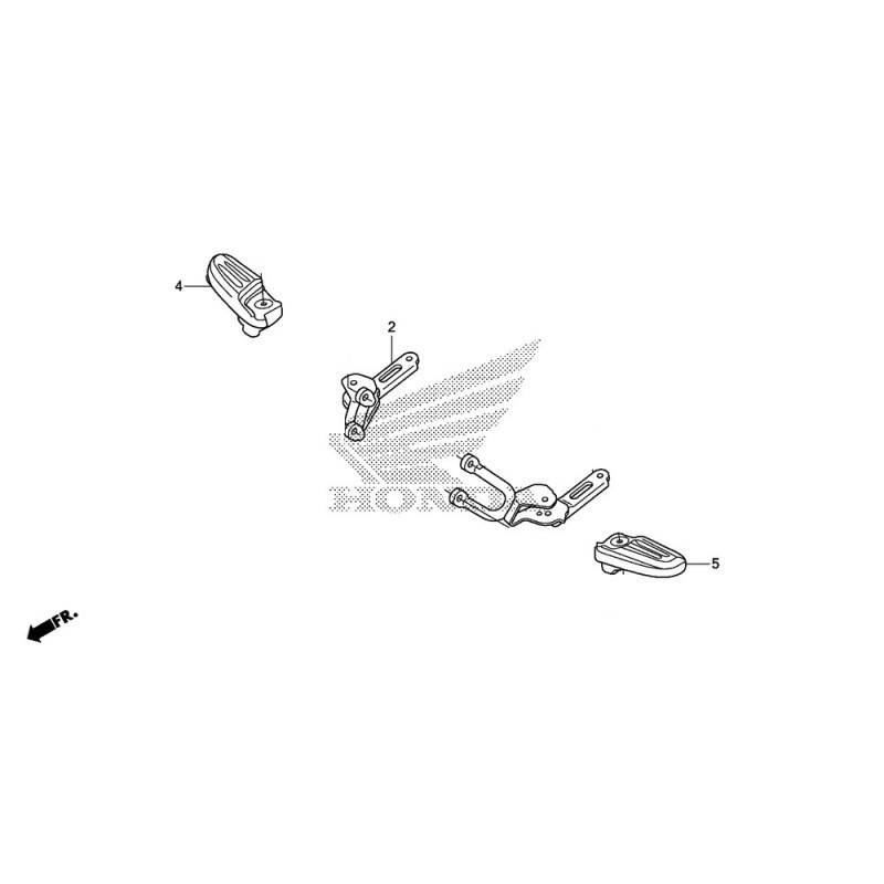 Bracket Left Pillion Step Honda PCX 150 50716-KWN-710