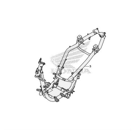 Body Frame Honda PCX 150 2014 2015 2016 2017 50100-K36-T00