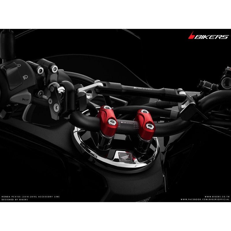 Bar Clamp Set Bikers Honda PCX 160 2021 2022 2023 2024