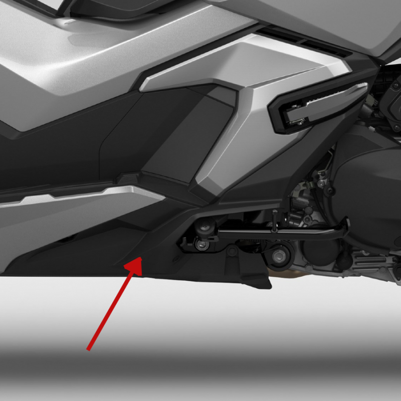 Cover Rear Left Floor Honda ADV 350 64434-K2L-D00