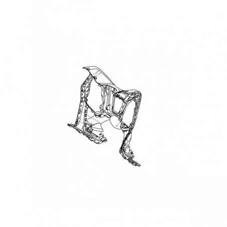 Leg Shield Yamaha XMAX 300 2023 2024 BKA-F8311-00